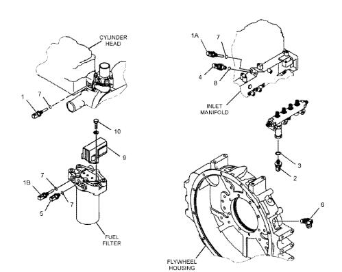 238-0118 C4.2 Engine Oil Pressure Sensor 2380118 For 312D Excavator ...