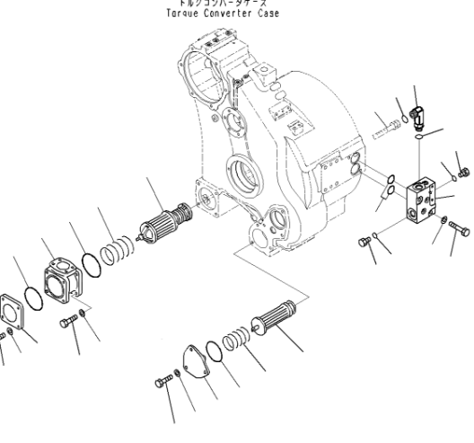 14X-49-12330 Head For Komatsu D65 D85 D155 Bulldozer Spare Parts