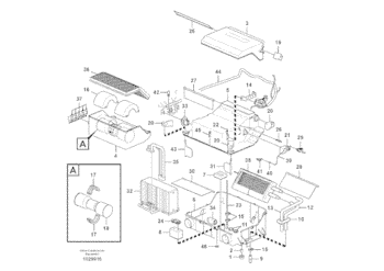 VOE14554152 14554152 Heater Radiator Air Conditioner For Vo-lvo EC200D