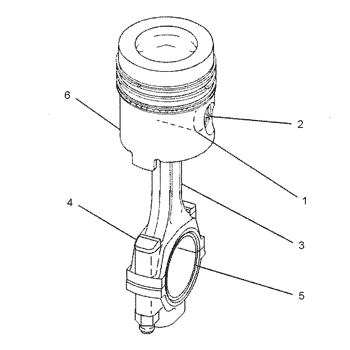 9Y-7735 9Y7735 328-5573 3285573 Connecting Rod Bearing For 245B