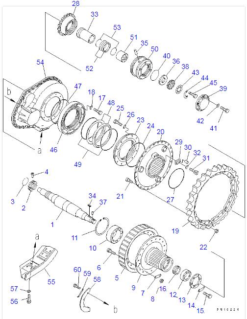 154-27-12152 154-27-12162 Cover For KOMATSU D85 D155 SHANTUI SD22 ...