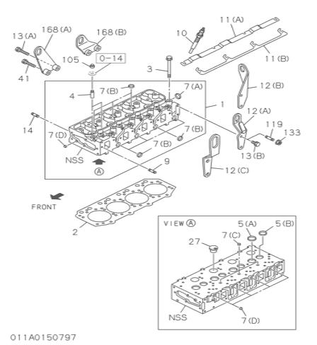 8971096423 8971201783 Cylinder Head Assy For ISUZU 4JG1 Engine Parts