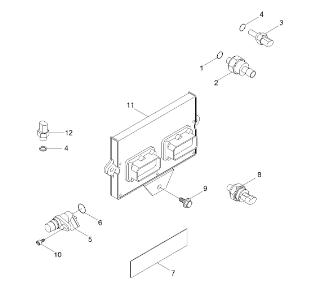 4076930 4076931 Pressure Switch For Hyundai Construction Machinery ...