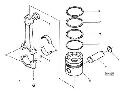 3801819 4914565 3048808 CUMMINS NT855 NTA855 Engine Piston Kit