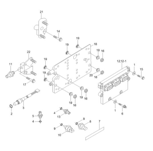 3408501 CUMMINS QSM11 Electronic Control Module For HYUNDAI Excavator ...