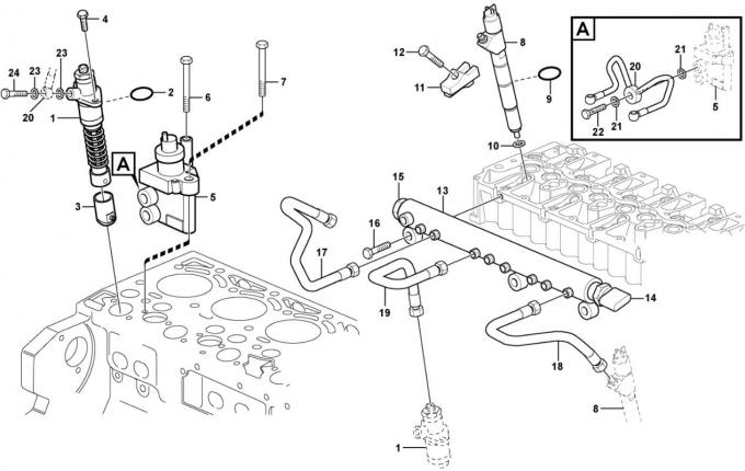 VOE21147446 21147446 0414693007 02113695 D6E High Pressure Fuel Pump