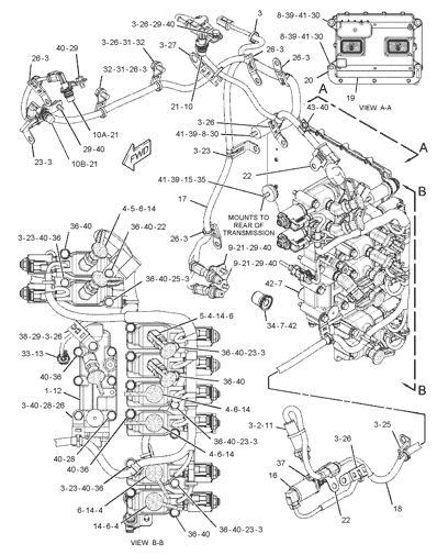 2443114 244-3114 Modulating Valve Torque Converter Solenoid Valve