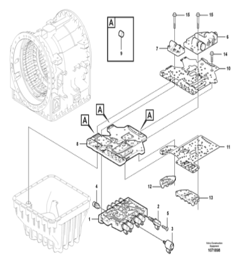 VOE11418522 11418522 CA0396084 Proportional Solenoid Valve Vo-lvo Truck ...