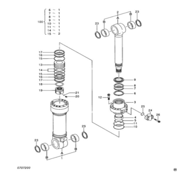 0309004 3031788 3031789 4272960 0310304 Bushing For HITACHI Excavator ...
