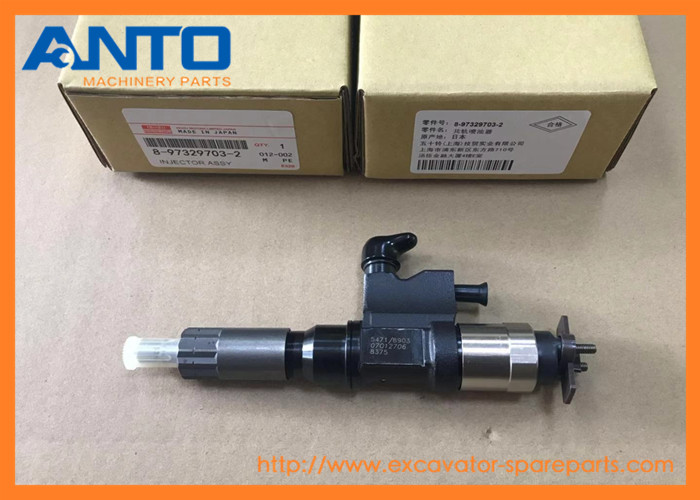8973297032 Fuel Injector For Hitachi ZX200-3 ZX240-3 ZX330-3 Excavator ...